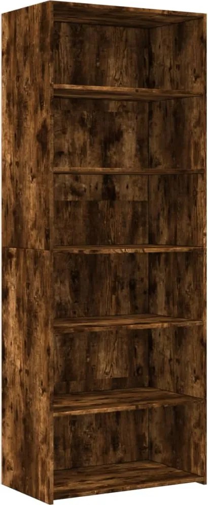 Skříň highboard kouřový dub 70 x 41 x 185 cm kompozitní dřevo 3281691