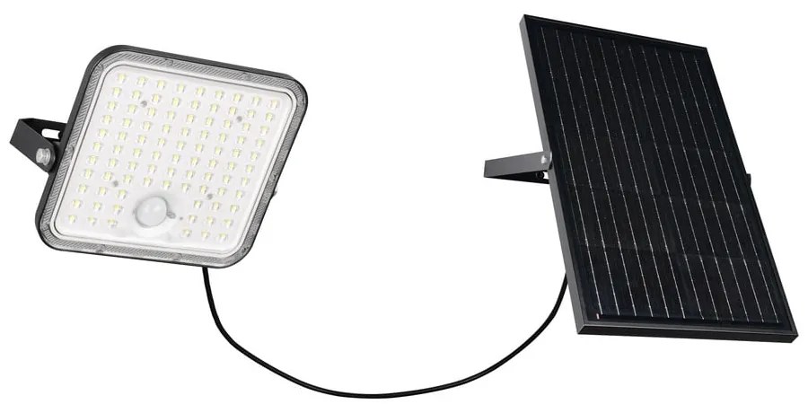 LED nástěnné solární venkovní svítidlo s časovačem (výška 19 cm) Acora – Trio