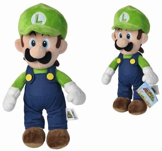 Plyšák simba plyšová figurka super mario luigi, 30 cm