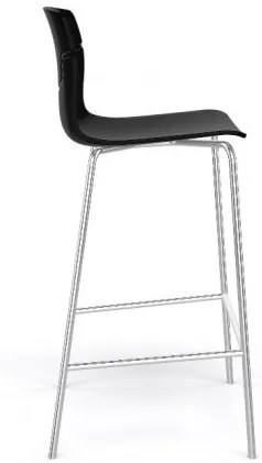 Gaber Plastová barová židle SLOT FILL Barva kostry černá kostra Barva plastu Gaber šedá 14