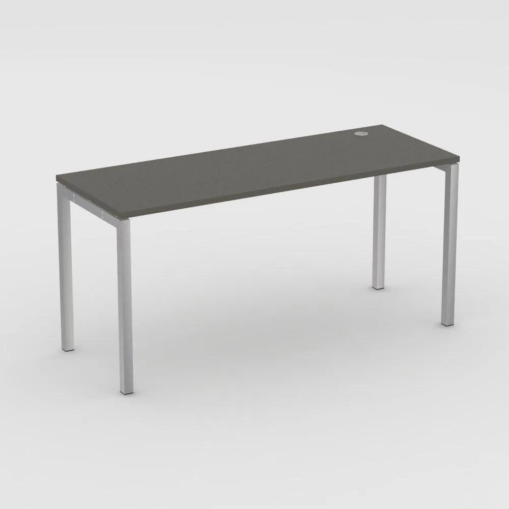 Kancelářský stůl REA PLAY RP-SPK-1600-stříbrná Dekor: GRAPHITE