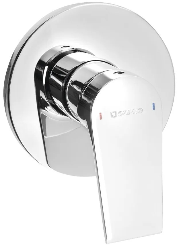 Sapho, KAI podomítková sprchová baterie, 1 výstup, chrom, KA41
