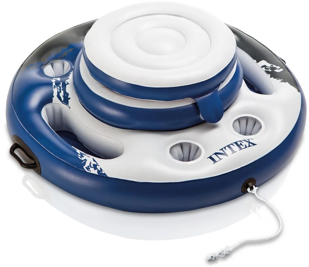 Plovoucí lednička do bazénu INTEX 56822 s průměrem 89 cm pro letní oslavy a relaxaci
