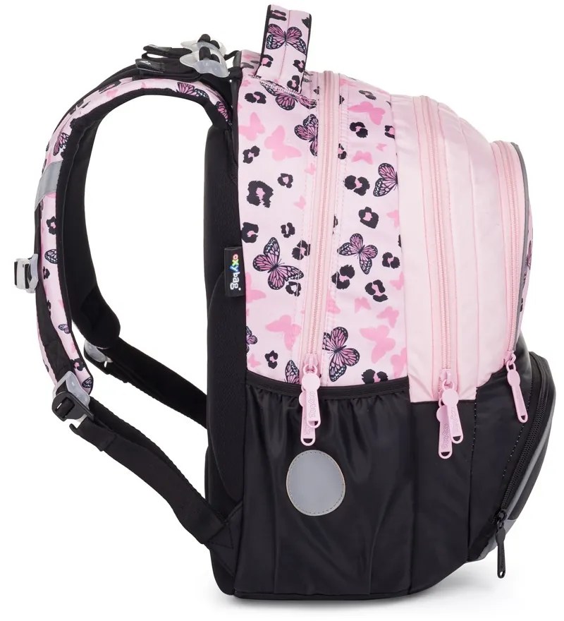 OxyBag Školní batoh Oxy Next Butterfly