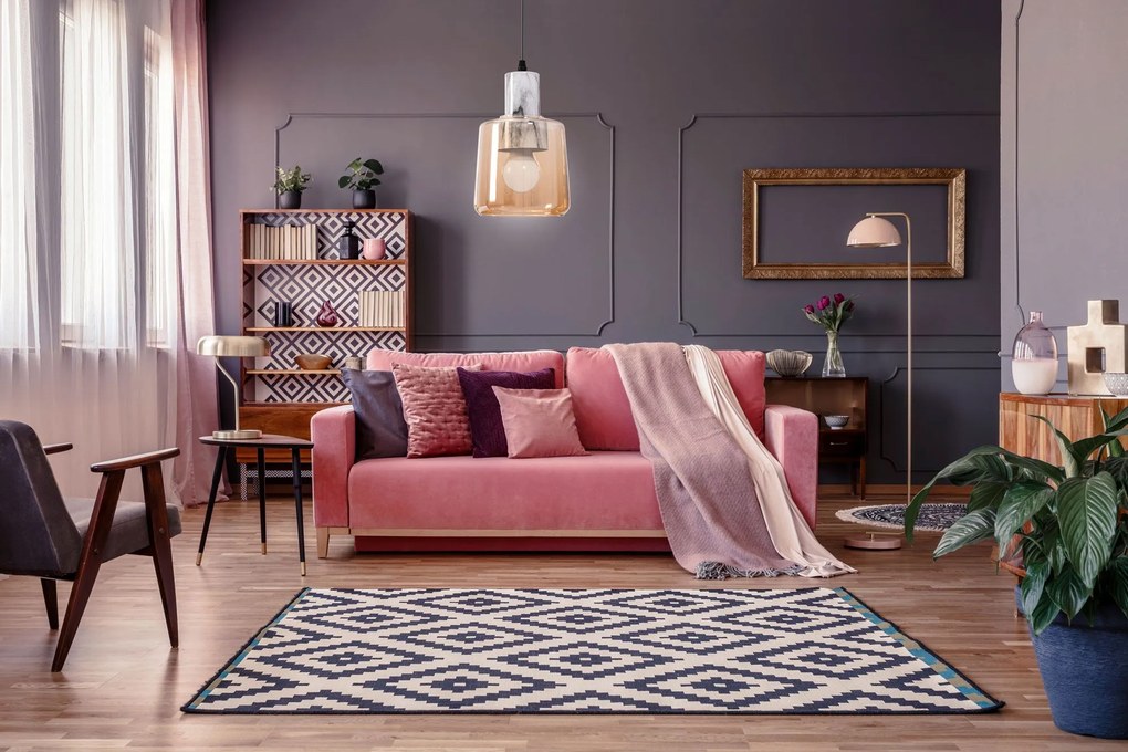 Toolight, závěsné stropní svítidlo 1xE27 APP1011-1CP, oranžová, OSW-09480