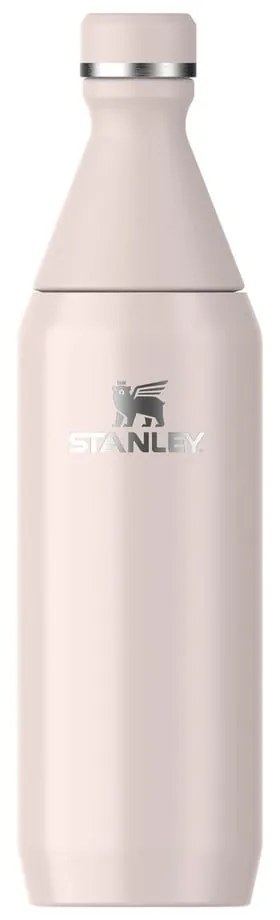 Světle růžová termoláhev z nerezové oceli 600 ml All Day Slim Bottle Rose Quartz – Stanley