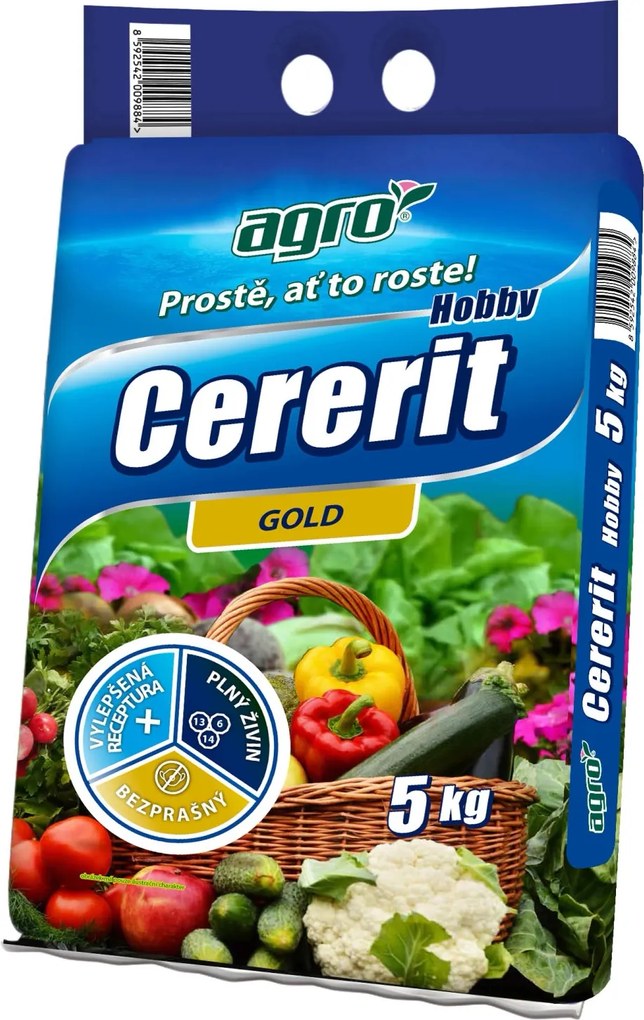 AGRO Cererit Hobby GOLD Granulované hnojivo 5 kg