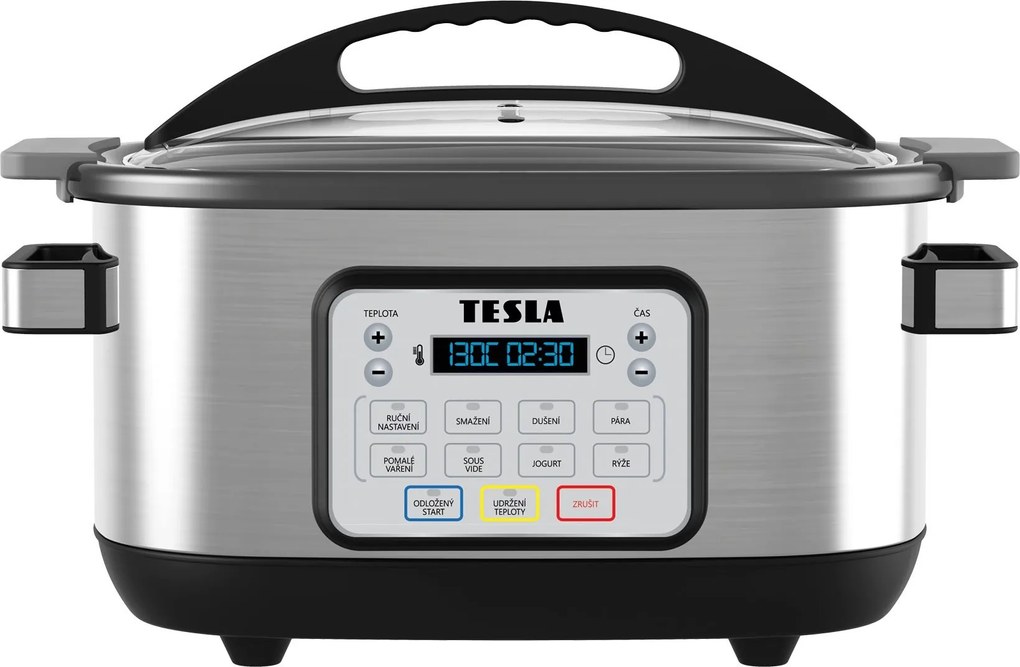 Multifunkční hrnec tesla multicook m80 deluxe - multifunkční elektrický hrnec + prodloužená záruka 3 roky
