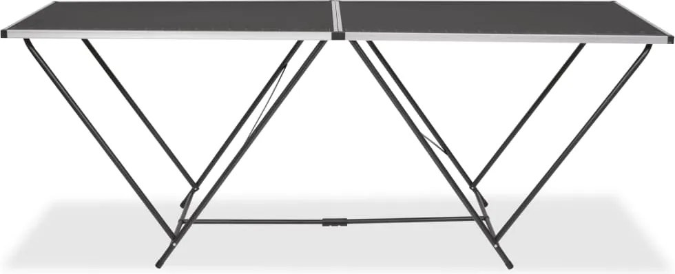 Skládací tapetovací stůl MDF a hliník 200 x 60 x 78 cm 142920
