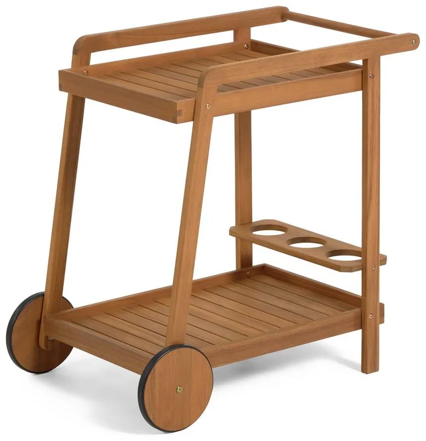 Servírovací vozík z akátového dřeva Kave Home Felisa