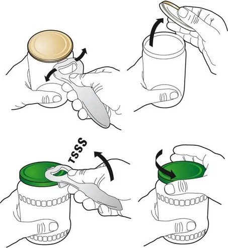 TESCOMA Univerzální otvírák na zavařovací sklenice PRESTO