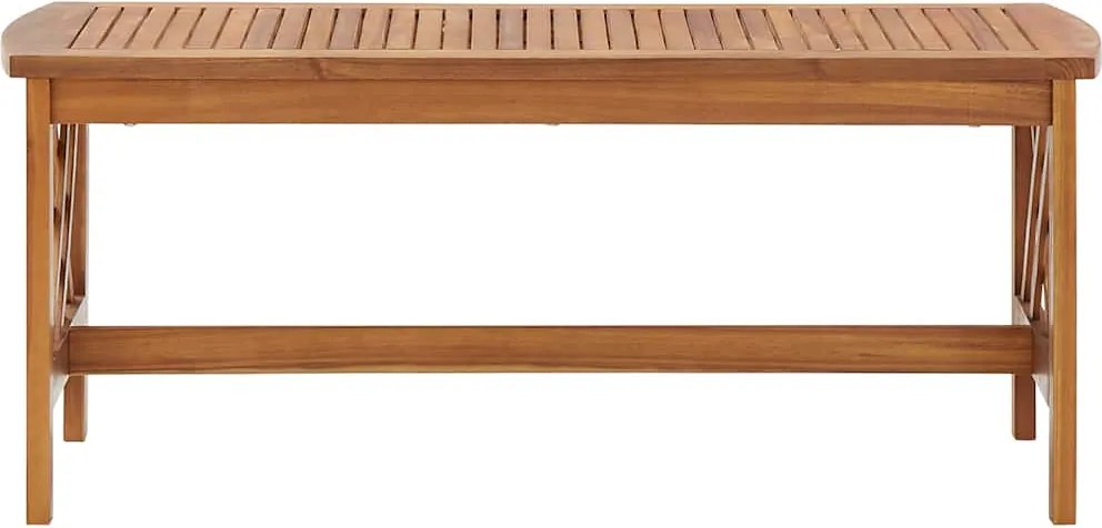 Konferenční stolek 102 x 50 x 43 cm masivní akáciové dřevo 310265