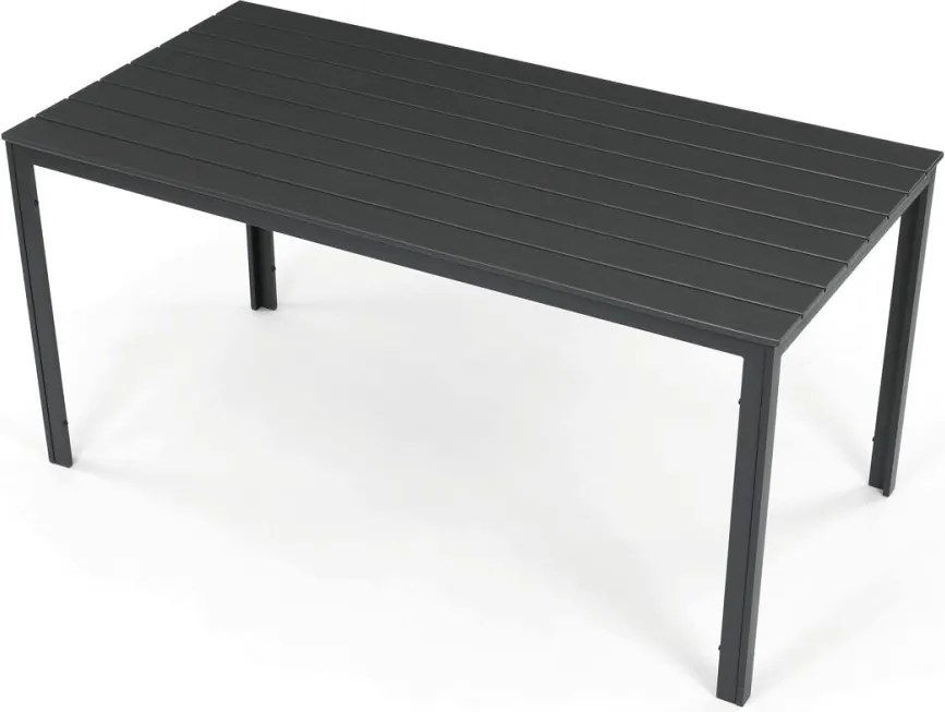 Zahradní sestava AZS-B1656 GREY, polywood, šedá (156 x 78) cm