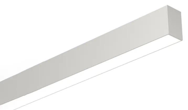 Přisazené lineární svítidlo Dash 40 Ceiling Barva: Stříbrná, Délka: 1271 mm, Teplota chromatičnosti / Stmívání: 3000 Kelvinů / Stmívatelné DALI