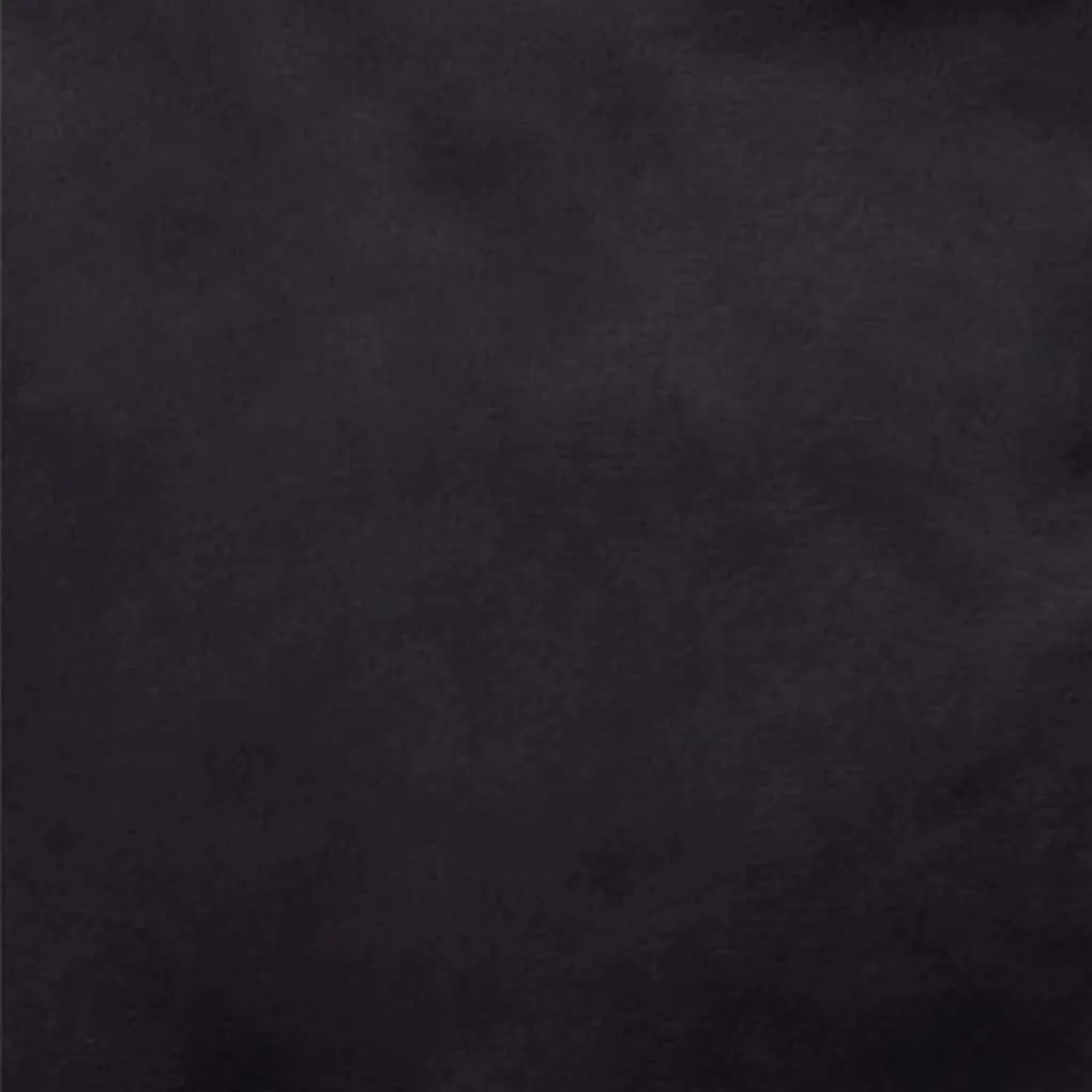 Pelíšek pro psy černý 79 x 70 x 19 cm plyš a umělá kůže 171262