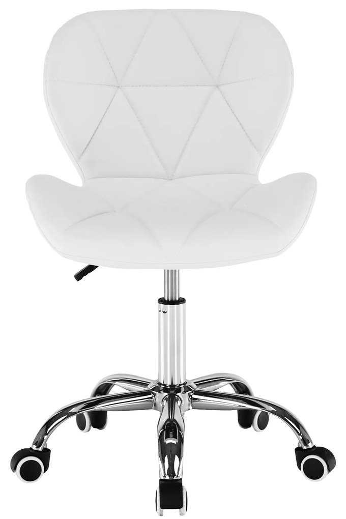 Designová kancelářská židle NOMI - bílá ekokůže