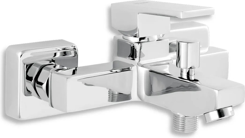 Novaservis Titania Cube Vanová nástěnná baterie bez sprchové soupravy 150 mm, chrom, 98820/1,0