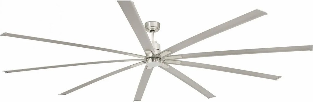 FARO 33496 MANHATTAN XL LED, nikl, stropní ventilátor s DC motorem - FARO