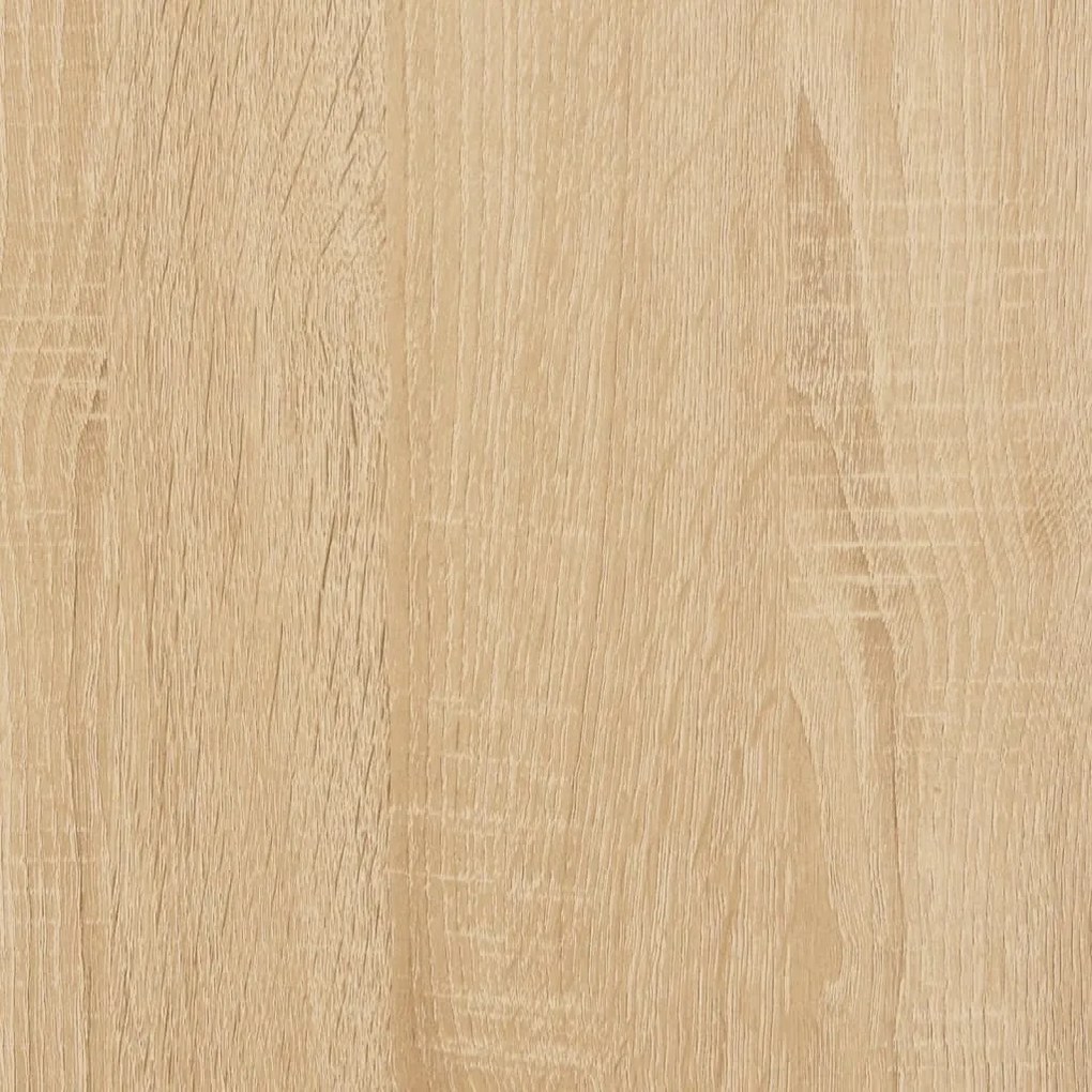 vidaXL Knihovna 99 x 35,5 x 176 cm kompozitní dřevo a ocel [835410] Barva: šedá sonoma