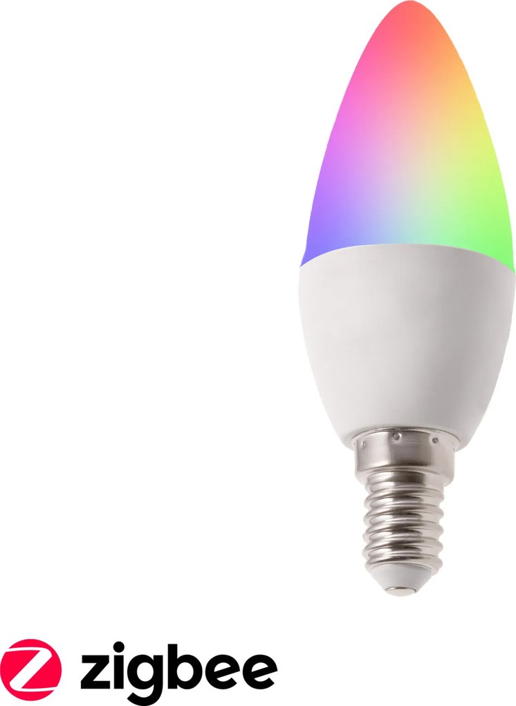 T-LED 021212 SMART LED žárovka E14 Zigbee RGBCCT ZB5W RGBCCT