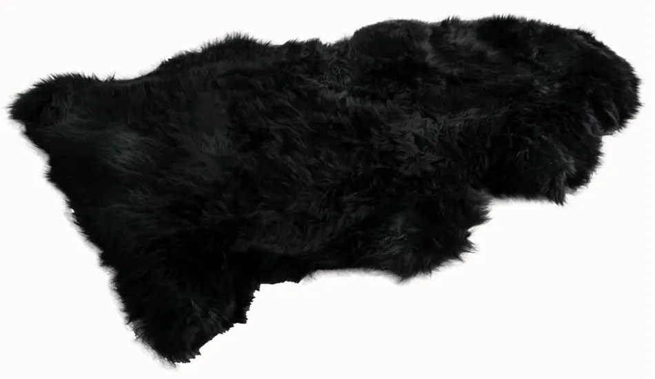 Černá ovčí kožešina Native Natural Sheep, 60 x 120 cm