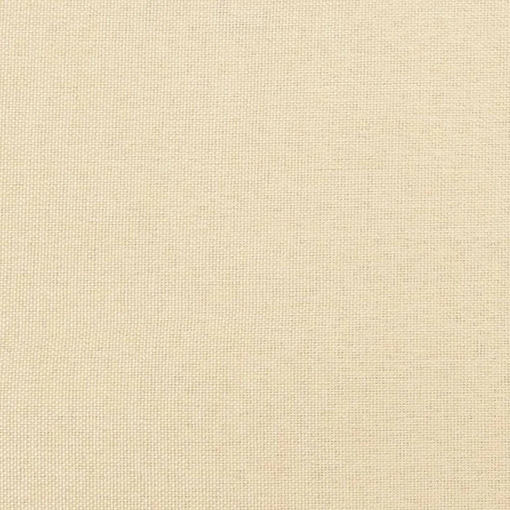 Relaxační židle krémová textil 341396