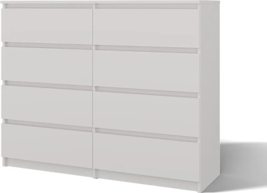 FALCO Komoda Malvína M8 120 bílá