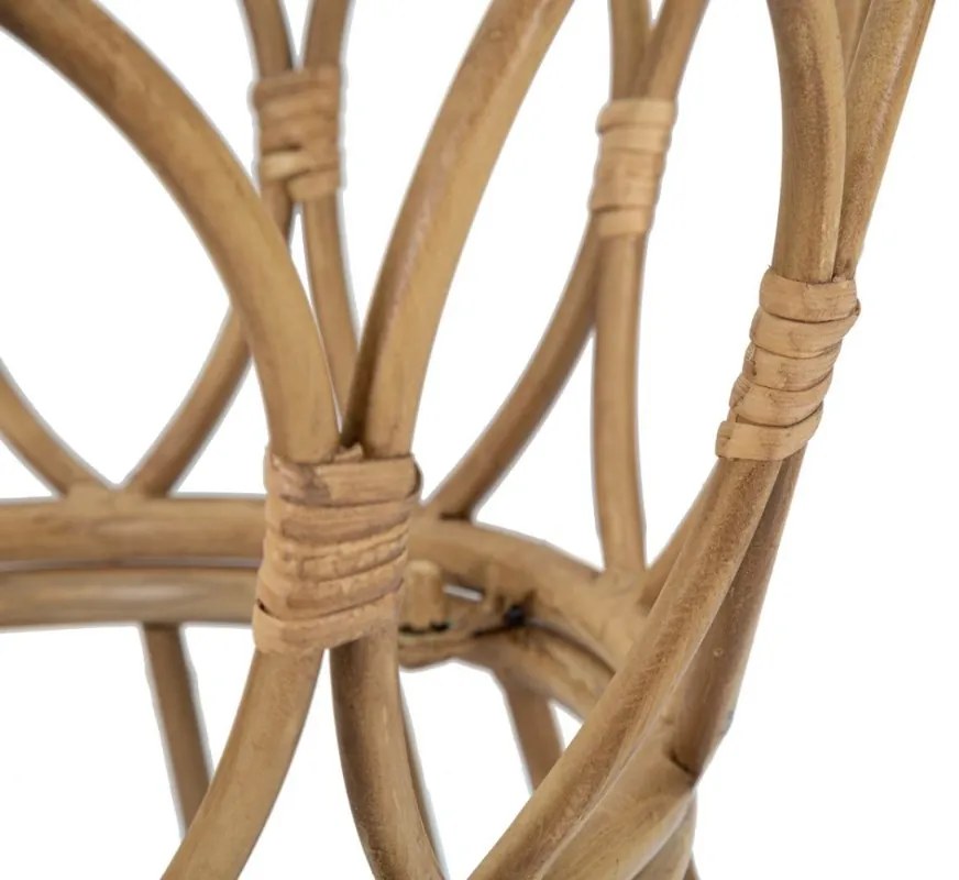 Designový konferenční stolek Gennipha 50 cm hnědý