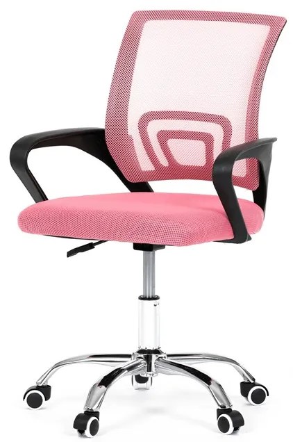 Autronic Kancelářská židle KA-L103 Barva potahu: Růžová