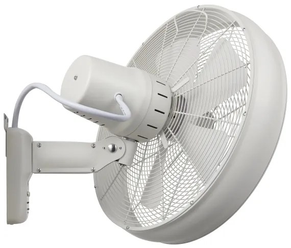 Lucci Air 213128EU - Nástěnný ventilátor BREEZE 55W/230V bílá + dálkové ovládání