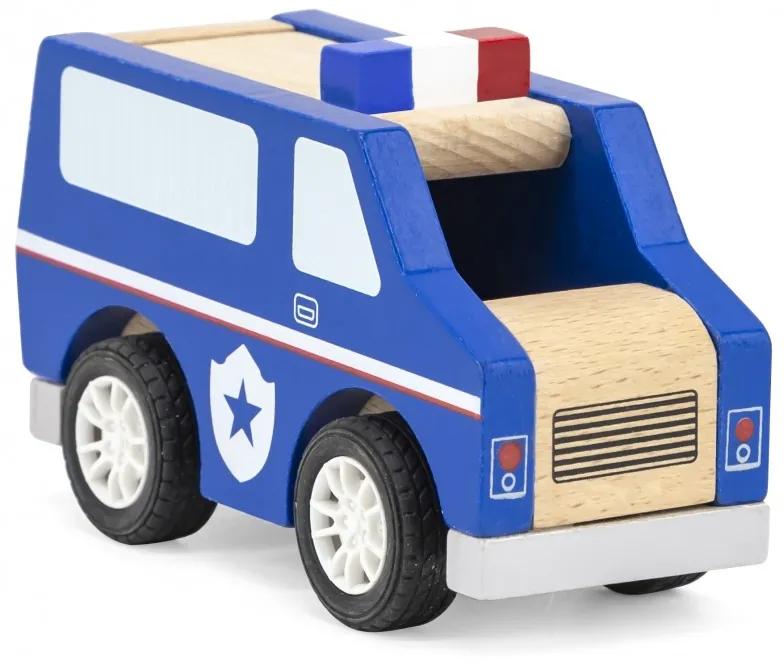 44513 Dřevěné policejní auto