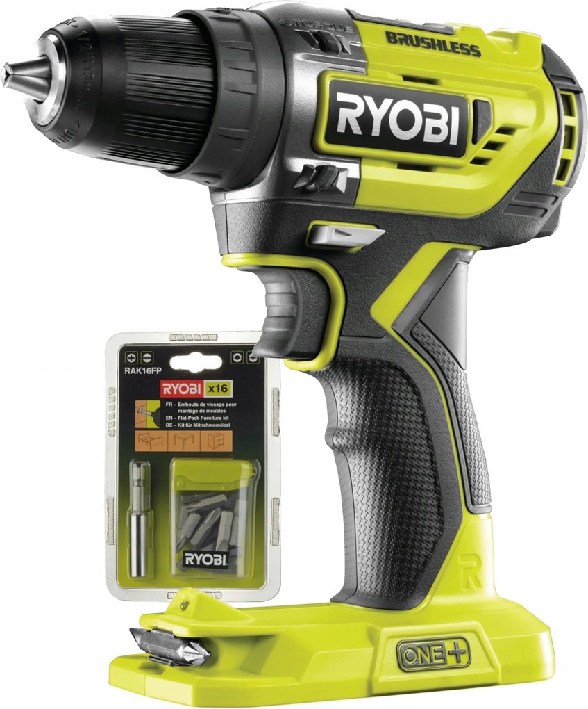 Ryobi aku vrtačka R18DD5-0 Sada bitů 15x25 mm, magnetický držák
