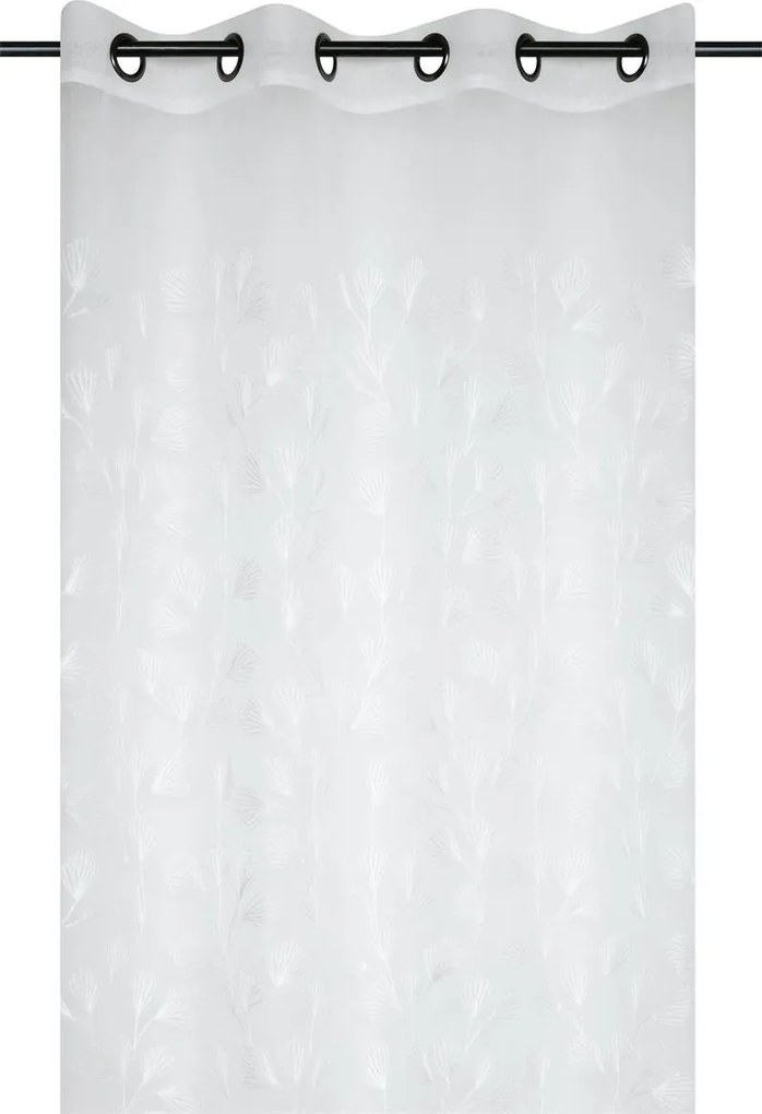 Vyšívaná záclona NOVA, 140 x 260 cm