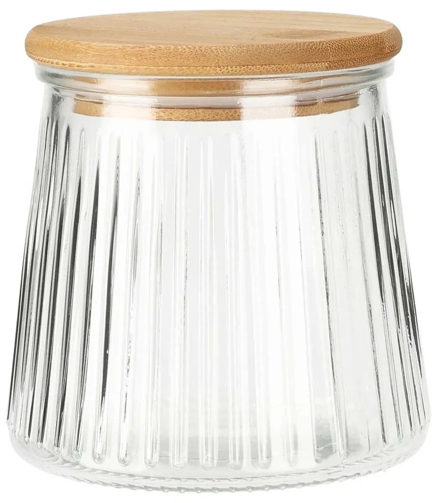 Skleněná nádoba na potraviny Ribbed 680ml