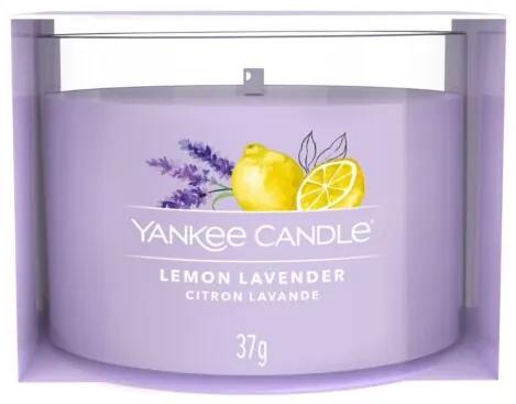 Yankee Candle Votivní svíčka ve skle Lemon Lavender, 37g