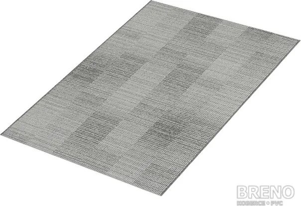 Breno Kusový koberec ADRIA NEW 35/GSG venkovní šedý, 200x290 cm