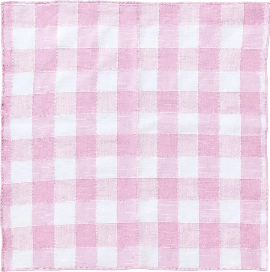 MEDLEY Ubrousek kostka 42 x 42 cm - sv. růžová