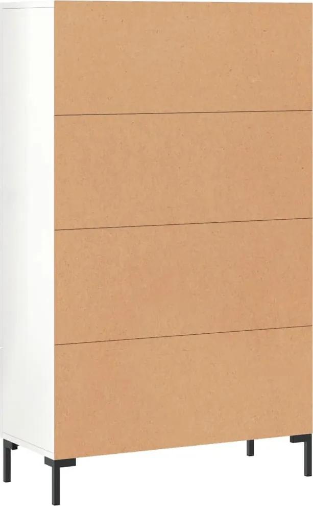 vidaXL Skříň highboard 69,5 x 31 x 115 cm kompozitní dřevo [828238] Barva: šedá sonoma