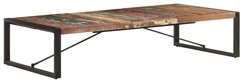 Konferenční stolek 180 x 90 x 40 cm masivní recyklované dřevo - Default Title