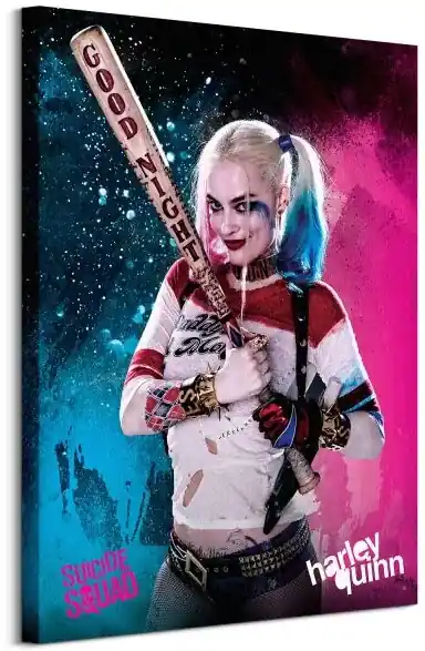 Obraz na plátně DC Comics Suicide Squad (Harley Quinn) 60x80cm WDC99692 |  Biano