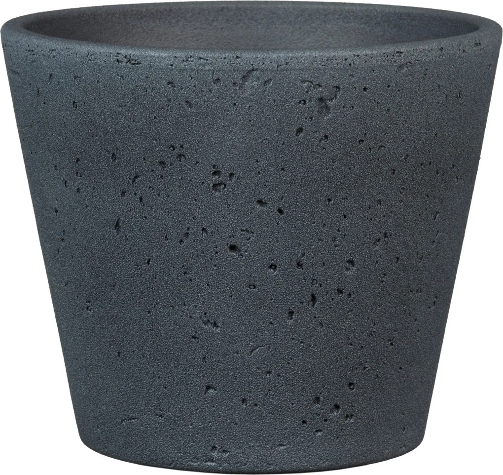 Scheurich Obal na květináč Roca 701 průměr 21 cm Dark Stone
