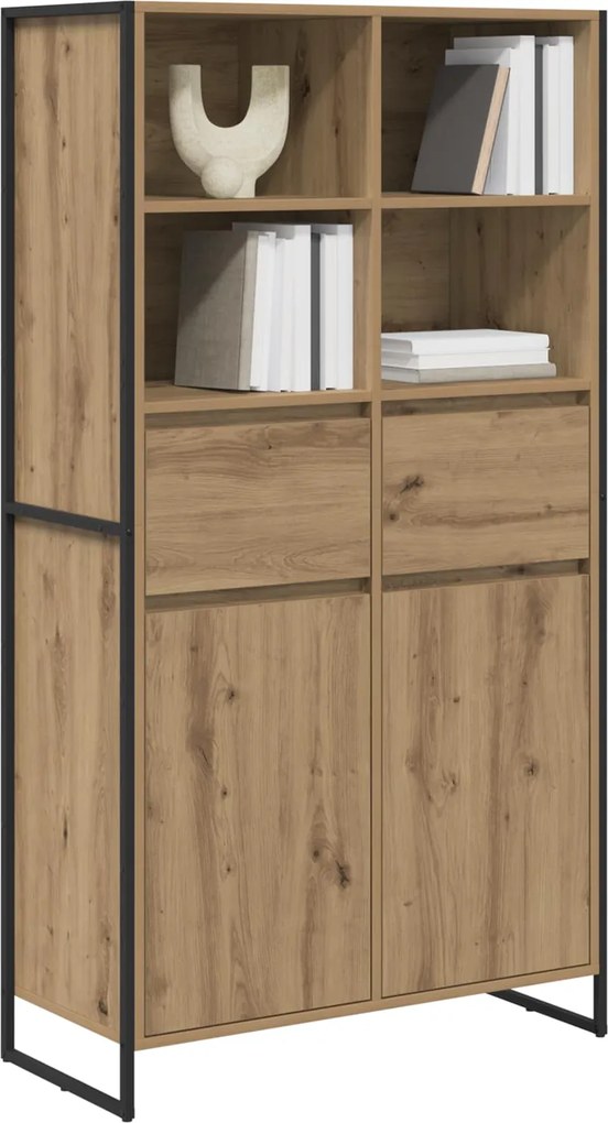 Servírovací skříň Umělecký dub 81 x 36 x 150.5 cm 3403039
