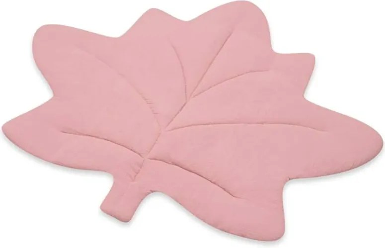 Mušelínová hrací deka New Baby Maple Leaf pink