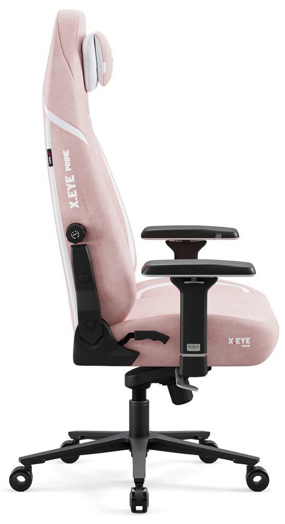Herní židle Normal Size, černo-růžová: Diablo X-Eye Prime Akira Pink
