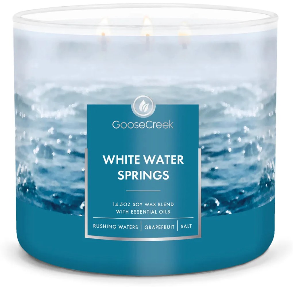 Goose Creek Candle svíčka White Water Springs, 411 g