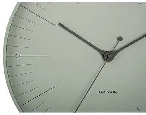 Karlsson 5769GR designové nástěnné hodiny, pr. 40 cm