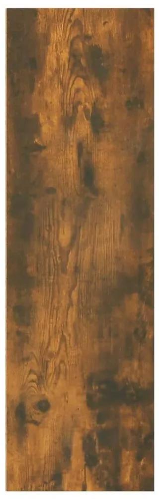 Petromila Knihovna/příborník kouřový dub 66 x 30 x 98 cm kompozitní dřevo