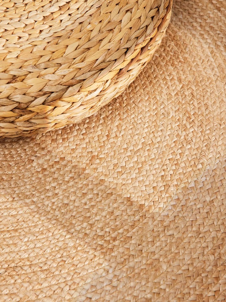Hanse Home, Kusový koberec Looma 106226 Natur Gold/Ivory kruh, 200x200 (průměr) kruh, béžová, chodba / předsíň