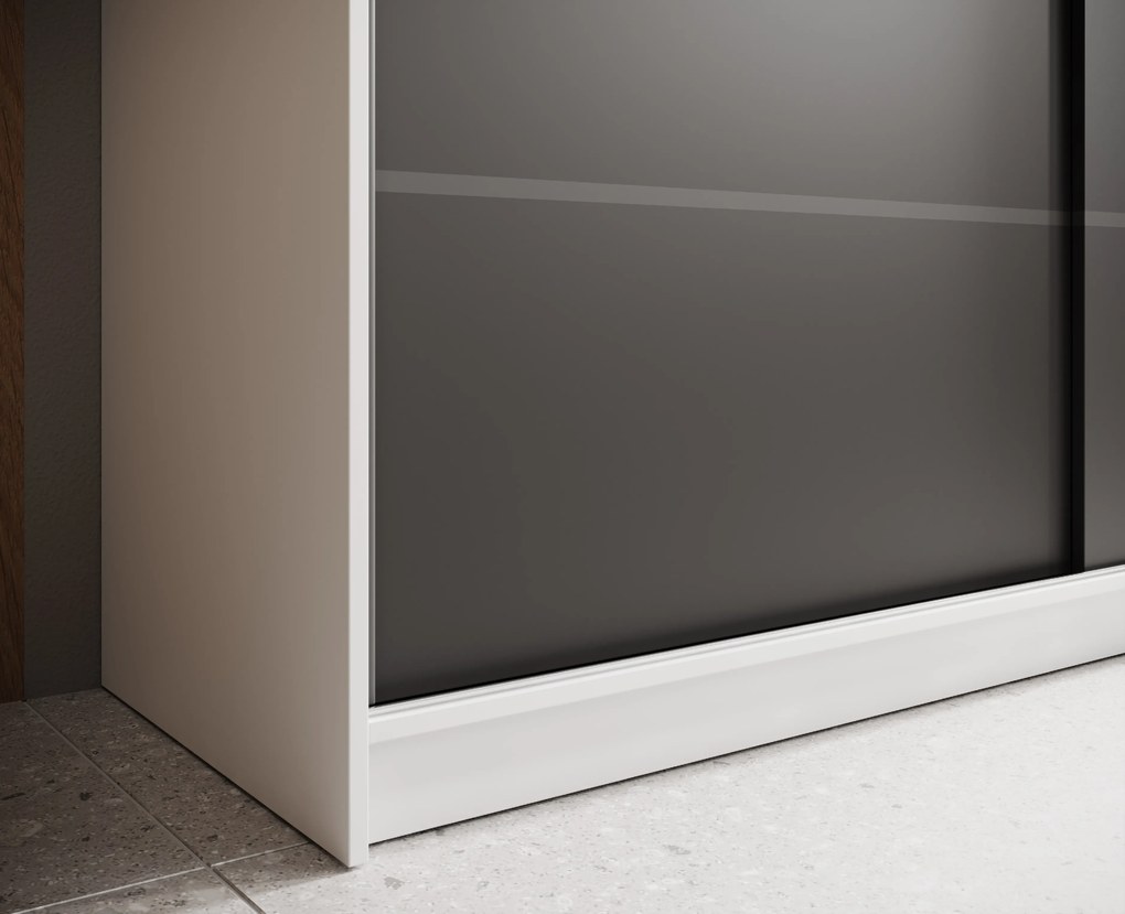 ADRK Furniture Posuvná skříň Hannah 180 ADRK-SW-HAN-180-WB