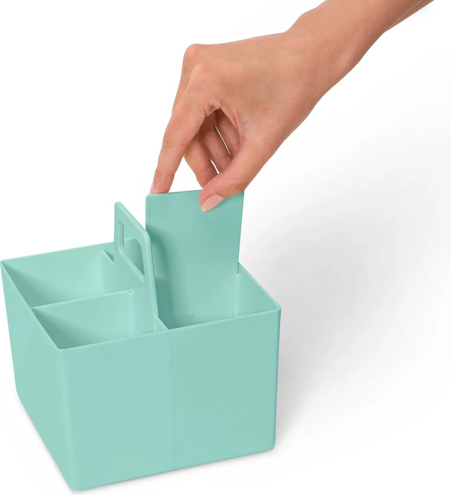 Tchibo - Úložný box - barva: tyrkysová